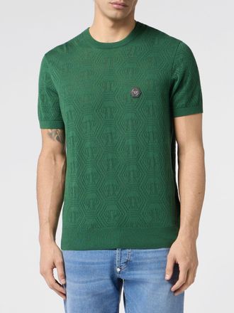Philipp Plein Pullover Herren Farbe Gr&uuml;n