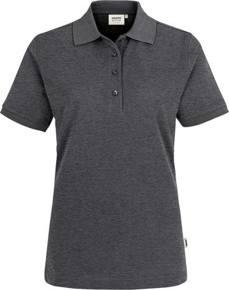 HAKRO Damen Polo-Shirt Performance - 216 - anthrazit - Gr&ouml;&szlig;e: 3XL