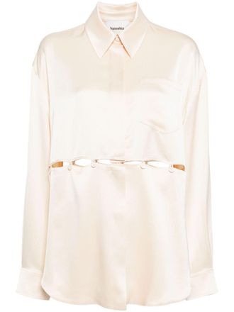 Nanushka blouse Maxon - Tons neutres