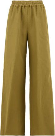 Aspesi Femme, Pantalons, Beige, Taille: 40 FR Wide Pantalons