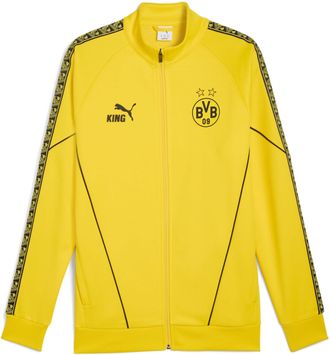 Puma Herren Borussia Dortmund King Anthem Jacke XXL, Faster Yellow Black