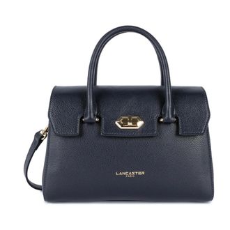 Lancaster Umh&auml;ngetasche mit Metallverschluss - - Bags - Damen - Blau - ONE SIZE