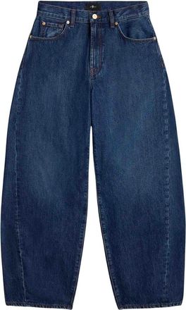 7 For All Mankind Jean Droit - Bleu