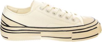 Jeffrey Campbell Femme, Chaussures, Blanc, Taille: 39 EU Baskets Basses en Toile