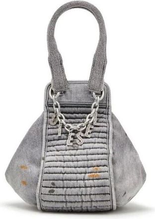 Diesel Femme, Sacs, Gris, Taille: ONE Size Sac Élégant D-Vina-S Femme Gris
