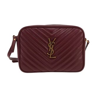 Saint Laurent Medium Lou Camera Shoulder Bag - - Bags - Damen - Braun - ONE SIZE
