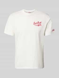 MC2 Saint Barth T-Shirt mit Label-Prints Modell PORTLAND