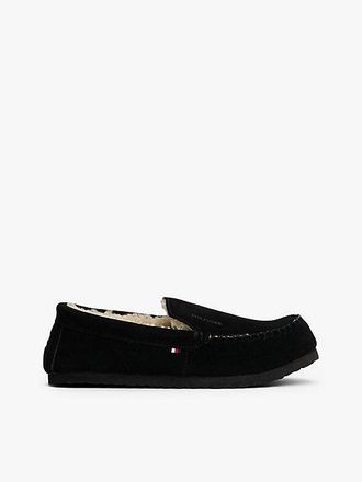 Tommy Hilfiger Chaussons en daim fourrés