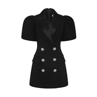 Rebecca Vallance Femme, Robes, Noir, Taille: 42 FR Party Robes