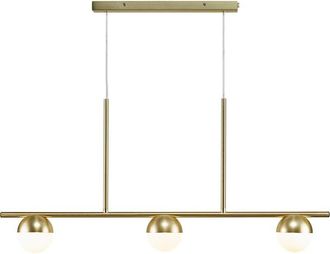 Nordlux Suspension contina 3-Spot M&eacute;tal Laiton, H.41.3 - IP20 - G9 / Nordlux Int&eacute;rieur