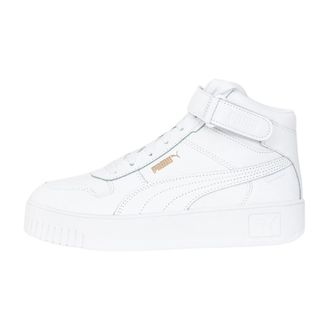 Puma Wei&szlig;e Leder High-Top Sneakers - - Shoes - Damen - Wei&szlig; - 41 EU