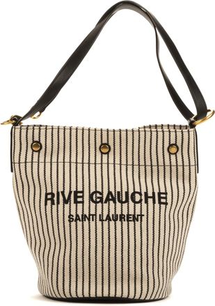 Saint Laurent Crossbody Bags - Rive Gauche bucket - Gr. unisize - in Beige - für Damen