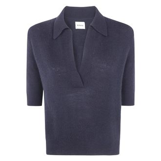 Khaite Cashmere Tricots - Femme - Pulls - Bleu - Taille: 44 FR