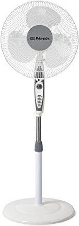 Orbegozo SF 0147 - Standventilator, 3 Stufen, Blättergröße 40 cm, einstellbare Höhe, 50 W, Weiß