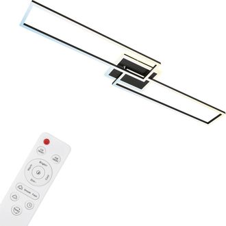 Briloner LED Deckenlampe Smart Home, funktioniert mit Alexa, Fernbedienung, LED Lampe, Deckenleuchte, Wohnzimmerlampe, Schlafzimmerlampe, Deckenbeleuchtung, 11