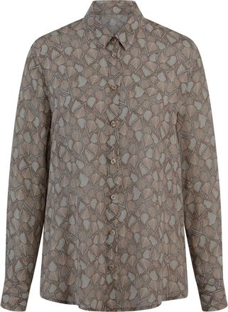 Fadenmeister Berlin Long-Bluse Fadenmeister Berlin mehrfarbig