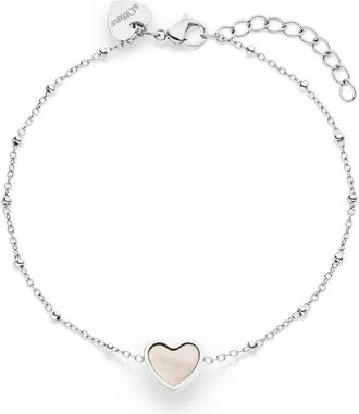 s.Oliver Bracelet - Elegantes Armband aus poliertem Edelstahl - silber - Gliederkette verstellbar bis 21 cm - wasserfest & hautfreundlich