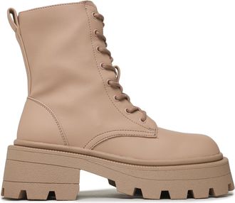 Only Schn&uuml;rstiefeletten ONLY 15304974 Beige