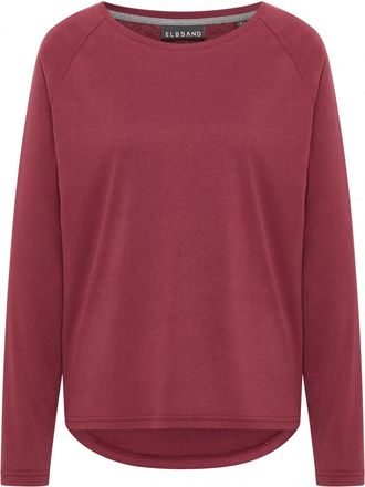 Elbsand Tinna Damen Langarm T-Shirt, Longsleeve Shirt, breiter Ausschnitt, locker geschnitten