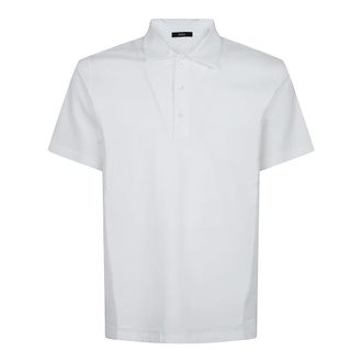 Herno Homme, Tops, Blanc, Taille: 2XL Polo en Coton Stretch Superfine
