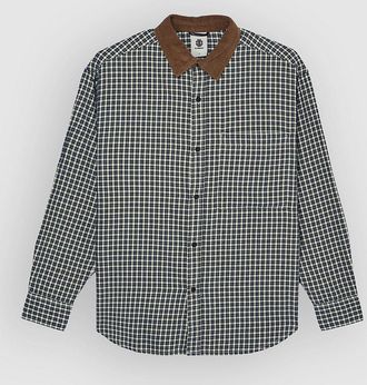 Element Flannel Hemd gingham checks