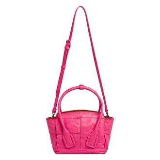 Bottega Veneta Arco Mini Intreccio Bon Bon - - Bags - Damen - Rosa - ONE SIZE