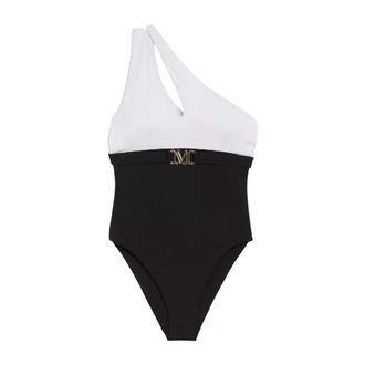 Max Mara One-Shoulder-Badeanzug Carlotta - - Swimwear - Damen - Schwarzk - S