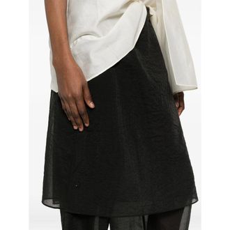 Viktoria Chan Wide-Leg Trousers - Black