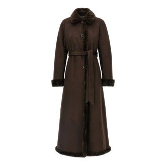 Ralph Lauren Shea Coat - Femme - Manteaux - Brun - Taille: 38 FR