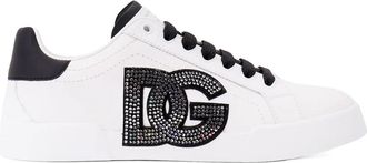 Dolce & Gabbana Low-Top Sneaker - Portofino Light Strobel Sneakers - Gr. 36,5 (EU) - in Wei&szlig; - f&uuml;r Damen