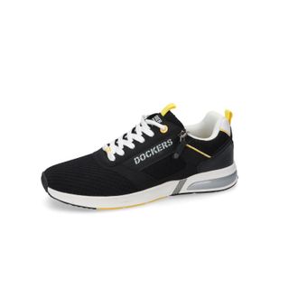 Dockers by Gerli Herren Low-Top Sneaker, M&auml;nner Halbschuhe,Freizeit,stra&szlig;enschuhe,Strassenschuhe,Sportschuhe,Turnschuhe,schwarz,45 EU