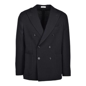 Boglioli Herren, Jacken, Schwarzk, LGröße