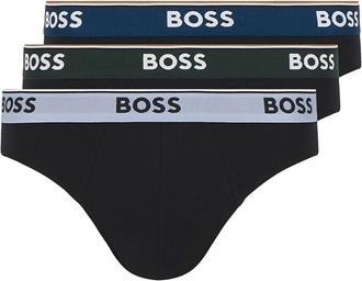 HUGO BOSS Herren Unterw&auml;sche schwarz Baumwolle unifarben