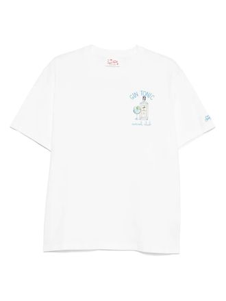 MC2 Saint Barth T-Shirt aus Jersey - Wei&szlig;