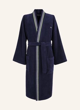 Lacoste Bademantel Lclub blau
