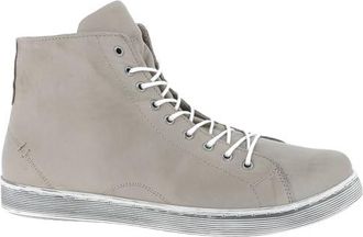 Andrea Conti Femme Damen Schnürer Basket, Gris Pierre foncé, 40 EU