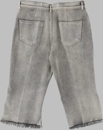 Rick Owens Bolan Cutoffs Jeans - Gray