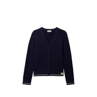 Calvin Klein Gilet maille torsad&eacute;e en coton m&eacute;lang&eacute;