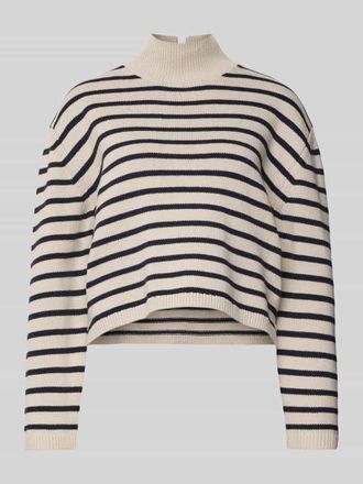 Tom Tailor Denim Regular Fit Turtleneck Pullover aus Baumwoll-Mix