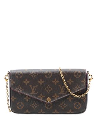 Louis Vuitton 2019 Monogram Pochette Felicie crossbody bag - Braun