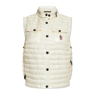 Moncler Gumiane Weste - - Jackets - Damen - Beige - XS