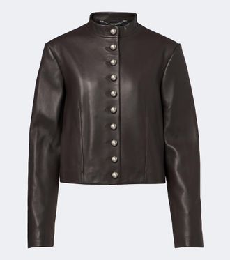 Altuzarra Veste courte Dixon en cuir