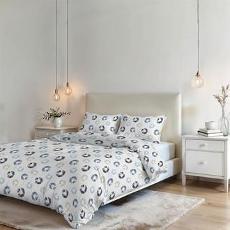 Italian Bed Linen Fantasy Bettw&auml;sche aus Mikrofaser, Blow, f&uuml;r Doppelbett