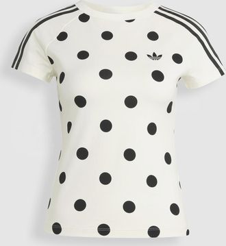 adidas Tee-Shirt Cali Tee Off White, Capsule Polka Dots