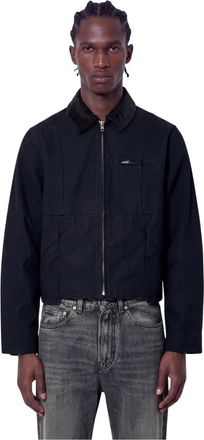 VETEMENTS Veste Workwear D&eacute;structur&eacute;e - Homme - Vestes - Noir - Taille: L