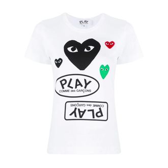 Comme Des Gar&ccedil;ons Damen, Oberteile, Wei&szlig;, LGr&ouml;&szlig;e