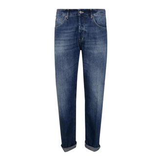 Dondup Blaue Jeans mit f&uuml;nf Taschen und G&uuml;rtelschlaufen - - Jeans - Herren - Blau - W32
