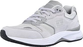 Tommy Hilfiger Homme Modern Prep Sneaker FM0FM04142 Baskets de Running, Gris (Antique Grey), 43 EU