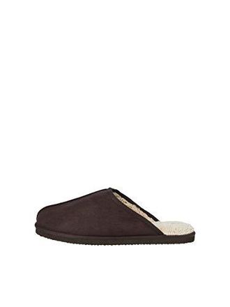 Jack & Jones Homme Jfwdudely Chaussons en Microfibre Java/Beige Mocassin, 45 EU