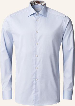 Eton Signature-Twill-Hemd Contemporary Fit blau